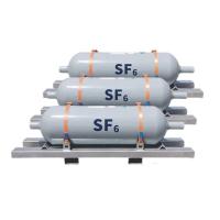 China SF6 Sulfur Hexafluoride Specialty Gas 99.995% 99.999% 40L 50L Cylinder GB DOT Standard for sale
