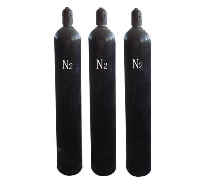 China High Purity Nitrogen Gas N2 40L 50L Cylinder 20MPa Industrial Grade for sale