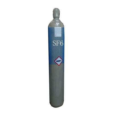China 99.999% High Purity Electron Grade Sulfur Hexafluoride SF6 Gas in 40L 50L Cylinders for sale
