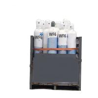 China Tungsten Hexafluoride WF6 Gas 99.999% Purity for CVD Semiconductor Deposition for sale