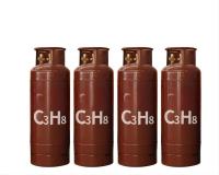 China Industrial Grade Propane Gas C3H8 99.5% Purity 47L 118L 926L Cylinder for sale