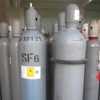 China Sulfur Hexafluoride SF6 Gas Cylinder 50L 99.995% Purity for High Voltage Insulation for sale