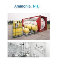 China Industrial Grade Ammonia Gas NH3 99.8% Purity 800L Cylinder for Refrigeration and Semiconductor for sale