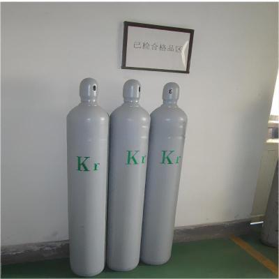 China 99.999% High Purity Krypton Kr Gas in 40L 50L Cylinders for Industrial Use for sale