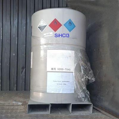 China High Purity Trichlorosilane SiHCl3 Gas 99.99% 4N for Semiconductor Grade 40L Cylinder for sale