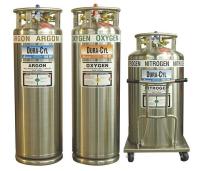China Liquid Nitrogen Storage Tank 175L 200L 240L High Pressure Cryogenic Dewar for Medical Industrial Use for sale