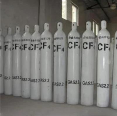 China 99.999% High Purity CF4 Carbon Tetrafluoride Gas 15MPa Cylinder for Semiconductor Etching for sale