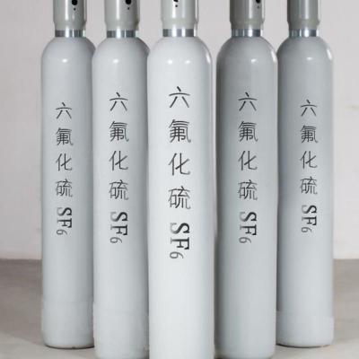 China High Purity SF6 Sulfur Hexafluoride Gas 99.995% 40L Cylinder for Electrical Insulation for sale