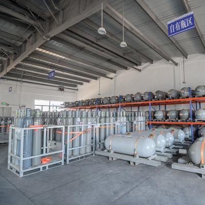 China High Purity 99.999% Hydrogen Fluoride HF Gas 15MPa Cylinder for Industrial Use for sale