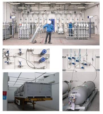 China High Purity Hydrogen Fluoride HF Gas 99.95% 5N for Industrial Use in Cylinder or ISO Tank for sale