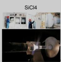 China Silicon Tetrachloride SiCl4 99.8% Purity Industrial Gas for Optical Fiber and Semiconductor Production for sale