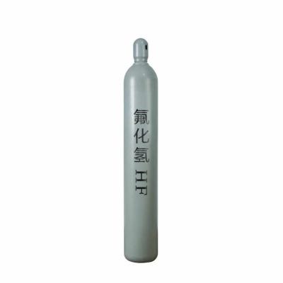 China Refillable Hydrogen Fluoride HF Gas Cylinder 99.95% Purity for Industrial Use for sale