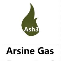 China High Purity 99.999% Arsine AsH3 Mixed Gas Cylinder 20L 47L 470L for Semiconductor for sale