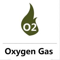 China Industrial High Purity Oxygen Gas O2 99.999% 40L 50L Cylinder for sale