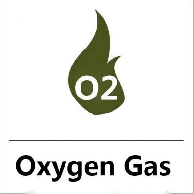 China Industrial High Purity Oxygen Gas O2 99.999% 40L 50L Cylinder for sale