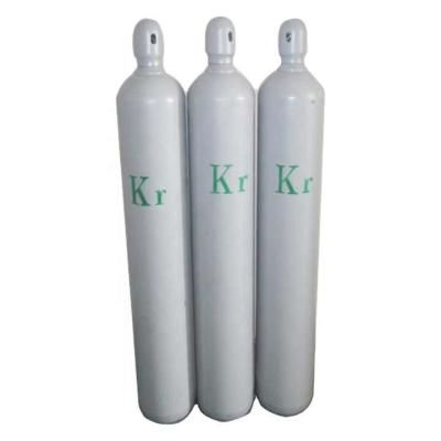 China 99.999% Purity Krypton Gas Cylinder 40L 50L China Factory Supply for sale
