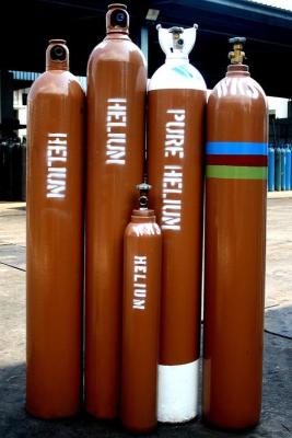 China 5N Helium Cylinder Gas 99.999% Purity for Cryogenic Superconductivity Research 40L 15MPa for sale