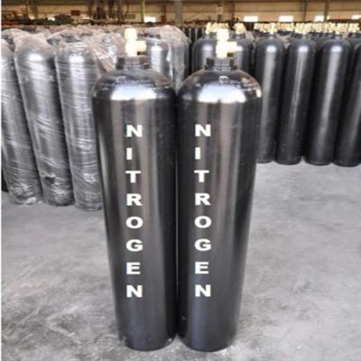 China High Purity Nitrogen Gas N2 40L 50L Cylinder for Food Packaging and Industrial Use for sale