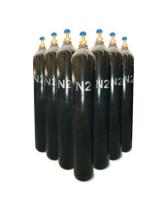 China High Purity Nitrogen Gas N2 40L 50L Cylinder for Food Packaging and Industrial Use for sale
