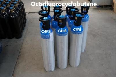 China Electronic Grade 99.999% 5N Octafluorocyclobutane C4F8 Cylinder Gas 40L 15MPa for sale