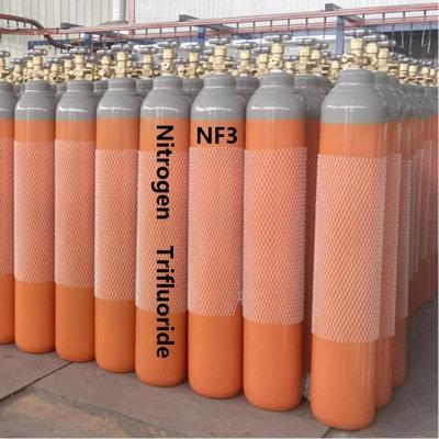 China High Purity Industrial Grade NF3 Nitrogen Trifluoride Gas 99.996% 47L Cylinder for sale