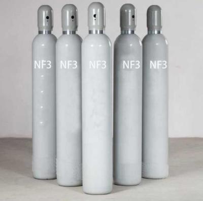 China Electronic Specialty Gas Nitrogen Trifluoride NF3 99.996% 47L Cylinder for sale