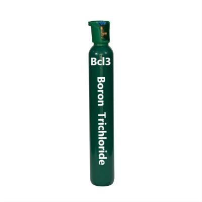 China Boron Trichloride BCl3 Gas 99.9% Purity 47L Cylinder for Semiconductor Doping for sale