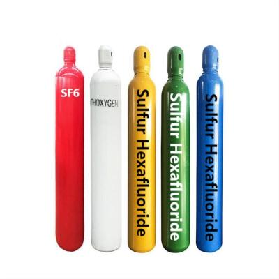 China High Purity SF6 Sulfur Hexafluoride Gas 99.995% 40L Cylinder for Electrical Insulation for sale