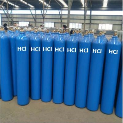 China Anhydrous Hydrogen Chloride HCl Gas 99.9% Purity in 44L Cylinder CGA660 for sale