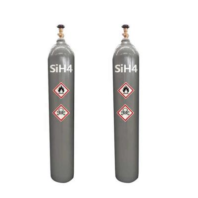 China High Purity Silane Gas SiH4 99.9999% Electronic Grade for Semiconductor CVD for sale