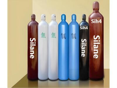 China China 99.9999% High Purity Silane SiH4 Gas 47L Cylinder Electronic Grade for sale