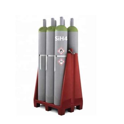 China Electronic Grade Silane Gas SiH4 99.9999% Purity 47L Cylinder for sale
