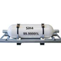 China High Purity Silane SiH4 Gas 99.9999% 6N Electronic Grade 47L Cylinder 15MPa for sale