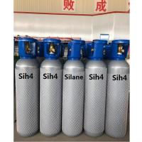 China Electronic Grade 6N Silane Gas SiH4 99.9999% Purity for Semiconductor Solar Cell Production for sale