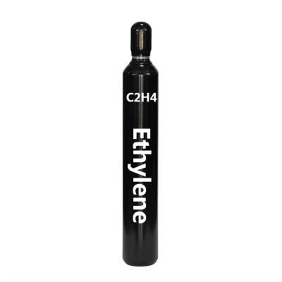 China Electronic Grade Ethylene C2H4 Gas 99.999% 5N Purity for Industrial Use 40L Cylinder for sale