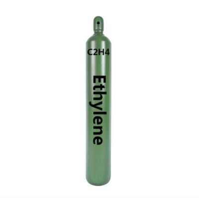 China Industrial Ethylene C2H4 Gas 99.95% Purity 40L Cylinder for Fruit Ripening and Petrochemical Use for sale