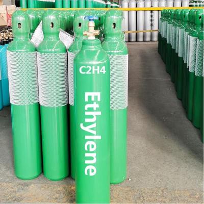 China Industrial Ethylene Gas C2H4 99.95% Purity 40L Cylinder for Agriculture and Chemical Synthesis for sale