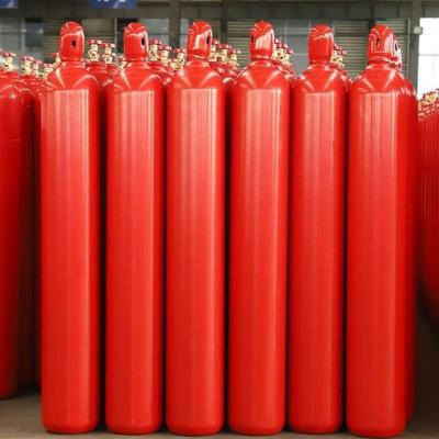 China Seamless Steel High Pressure Gas Cylinders 40L to 470L ISO 9809-3 150 Bar for sale