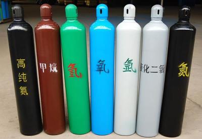 China ISO High Quality High Pressure Gas Cylinders 40L 50L 200L Carbon Steel for sale