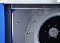 China Compact Industrial Centrifugal Exhaust Fan Direct Drive Upblast Blower ODM for sale