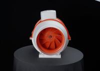 China Toilet Plastic Mixed Flow Inline Duct Fans Extractor Ventilation Exhaust Blower for sale