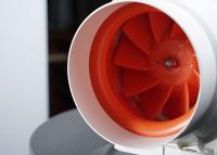 China Lightweight Duct Exhaust Inline Bathroom Extractor Fan Impeller ODM for sale
