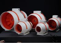 China Inline 6 Inch Duct Exhaust Fan Industrial Air Ventilation Extractor Booster for sale