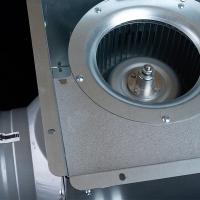 China Restroom Low Noise Centrifugal Impeller All Metal Box Air Ventilation Fans​ for sale