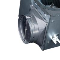 China Full Metal Housing Ceiling Pipe Indoor Soundless Ventilation Fan for sale