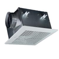 China Full Metal Case Ceiling Duct Pipe Tubular Ceiling Mount Bathroom Ventilation Exhaust Fan for sale