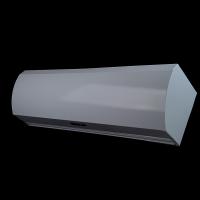 China Powerful Wind Centrifugal Remote-Controlled Sleek White Air Curtain For Dual Doors for sale