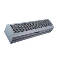China Sleek White Dual Door Air Curtain With Powerful Wind Centrifugal Technology With Remote Control for sale
