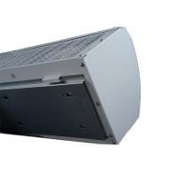 China Sleek White Dual Door Air Curtain With Powerful Wind Centrifugal Technology With Remote Control for sale