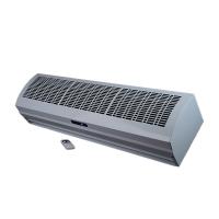 China Sleek White Double Door Air Curtain With Remote Control And Metal Housing for sale